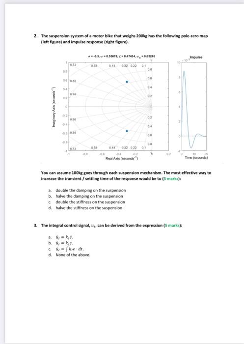 Solved \r\n\r\n\r\n\r\n7. Which root locus plot corresponds | Chegg.com