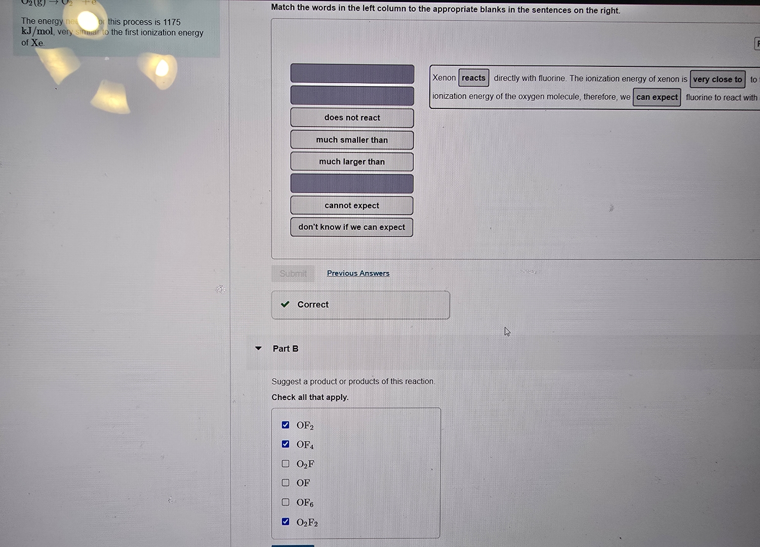 Solved Match the words in the left column to the appropriate | Chegg.com