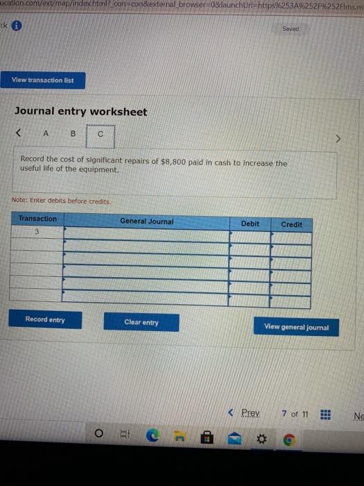 Solved Exercise 8-14 Ordinary repairs, extraordinary | Chegg.com