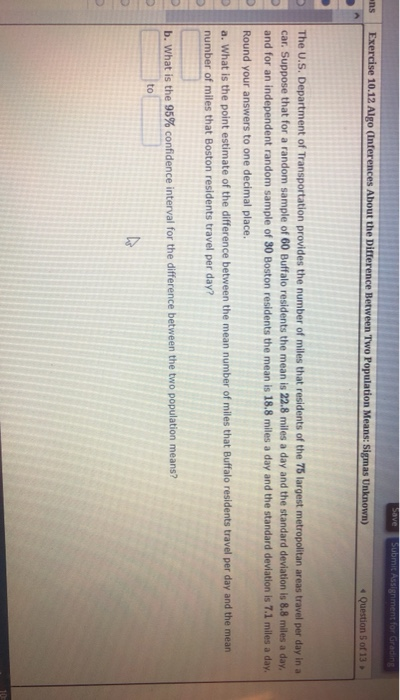 Solved Save Submit Assignment Ans Exercise 1012 Algo 3562