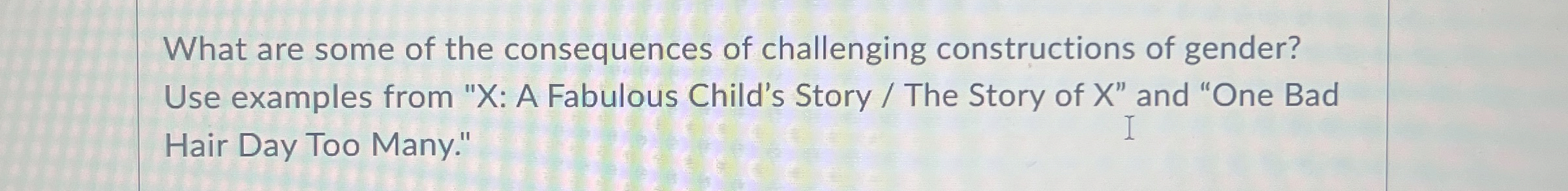 Solved What areWhat are some of the consequences of | Chegg.com