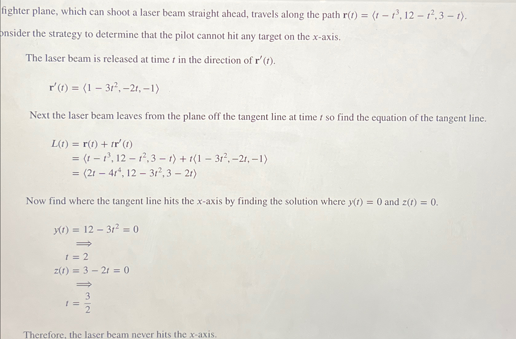 Solved fighter plane, which can shoot a laser beam straight | Chegg.com