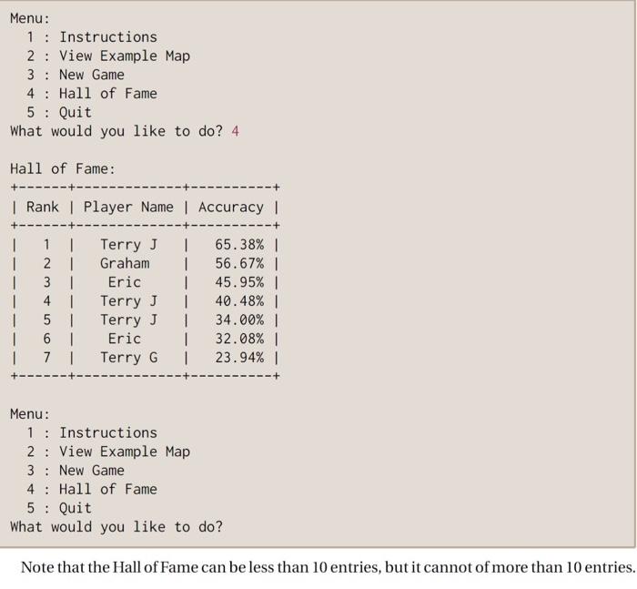 Solved Create a space themed single player variation of | Chegg.com