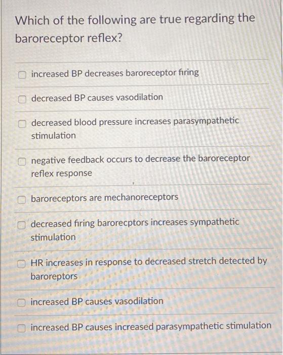 Solved Which of the following are true regarding the | Chegg.com
