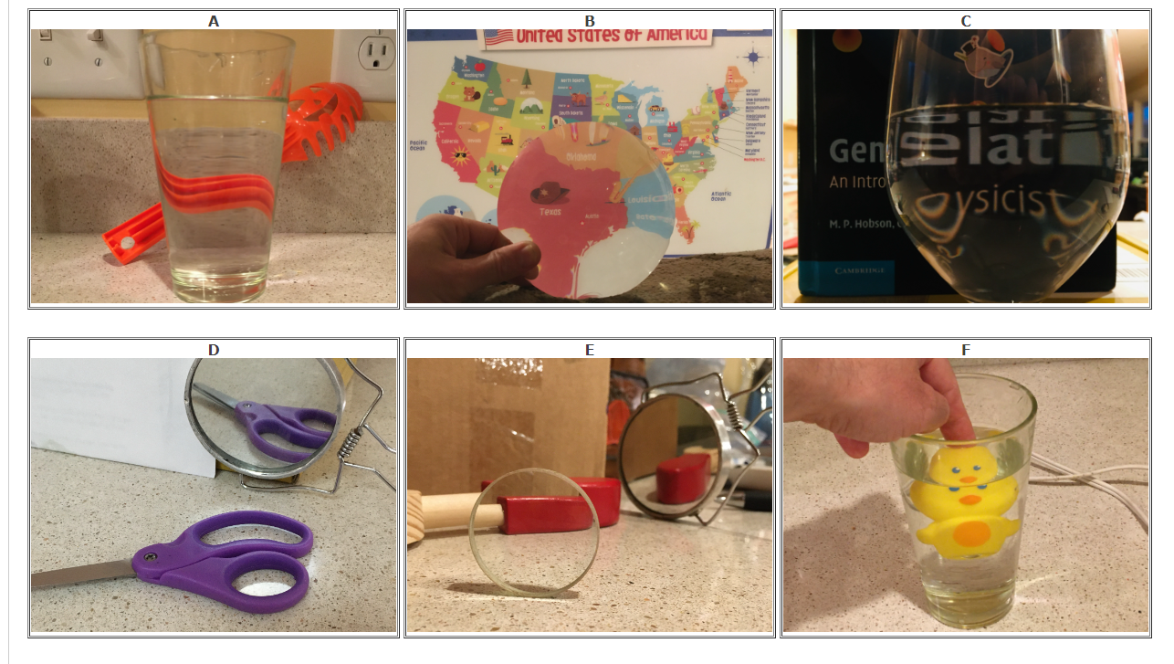 Solved which photo shows reflection, refraction, or both? | Chegg.com