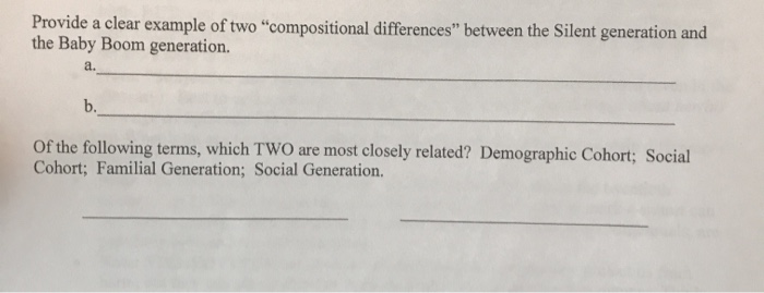 Solved Provide a clear example of two “compositional | Chegg.com