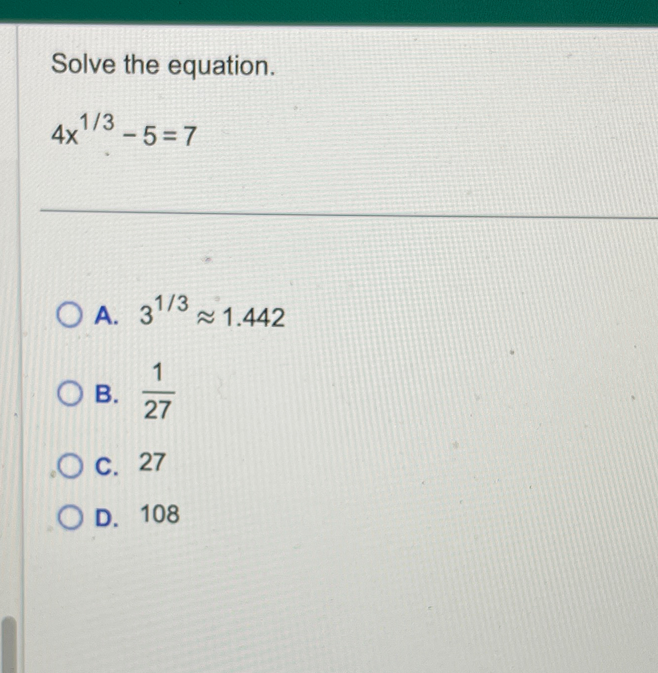 Solved Solve the | Chegg.com
