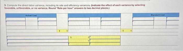 Solved 2. Compute the direct materials variance, including | Chegg.com