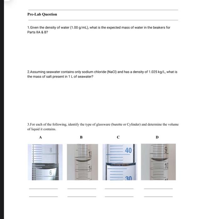 Solved I need 3 pre lab questions to be done. I will provide | Chegg.com