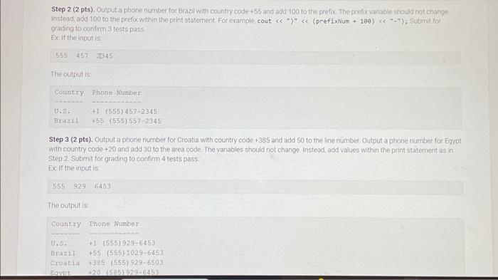 Solved 18.5 LAB*: Program: Phone directory Program | Chegg.com