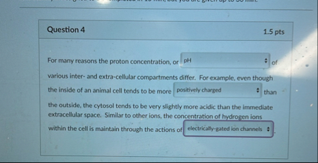 Solved Question 41.5 ﻿ptsFor many reasons the proton | Chegg.com