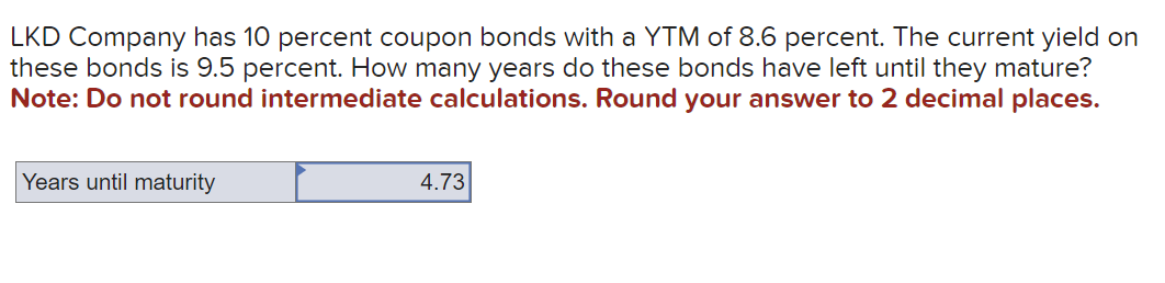 Solved LKD Company has 10 ﻿percent coupon bonds with a YTM | Chegg.com
