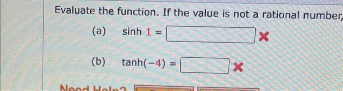 Solved Evaluate the function. If the value is not a rational | Chegg.com