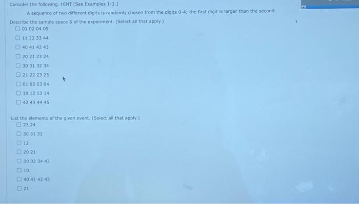 Solved Consider the following. HINT [See Examples 1-3.] A | Chegg.com