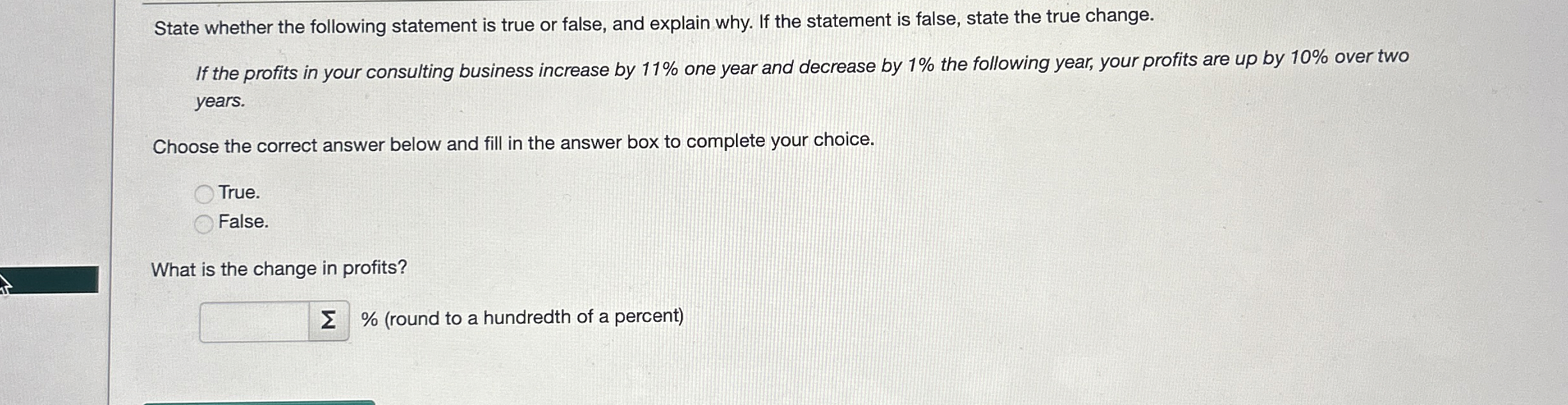 Solved State whether the following statement is true or | Chegg.com