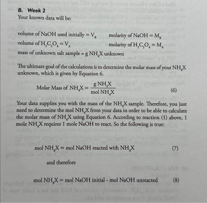 DATA A. NaOH Preparation Volume of concentrated NaOH | Chegg.com