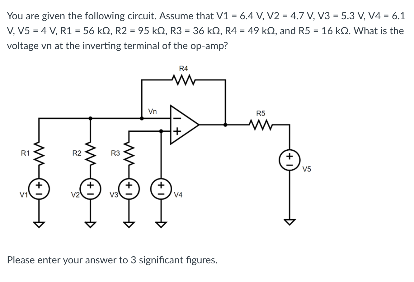 Solved You are given the following circuit. Assume that | Chegg.com