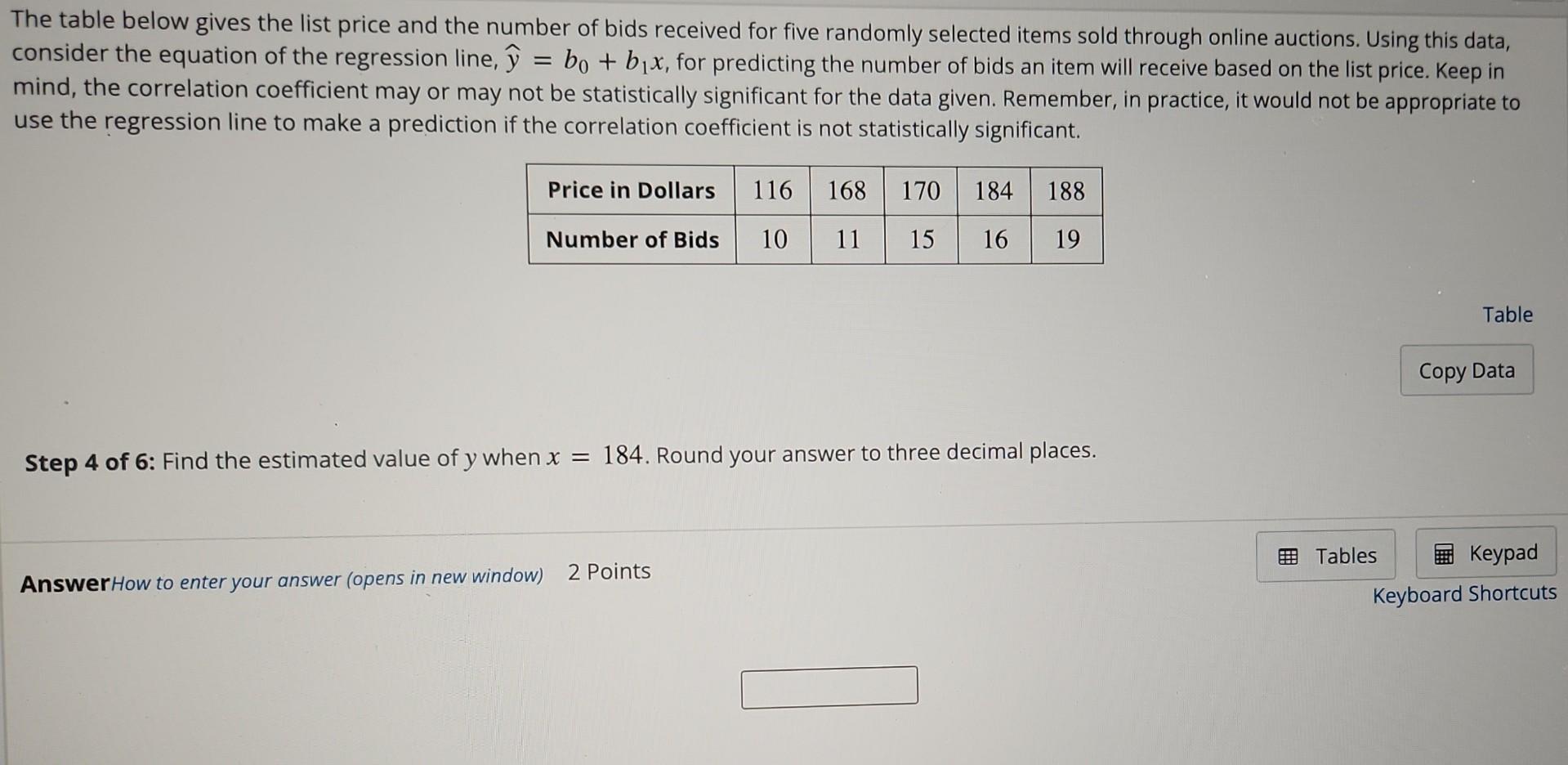 Solved The table below gives the list price and the number | Chegg.com