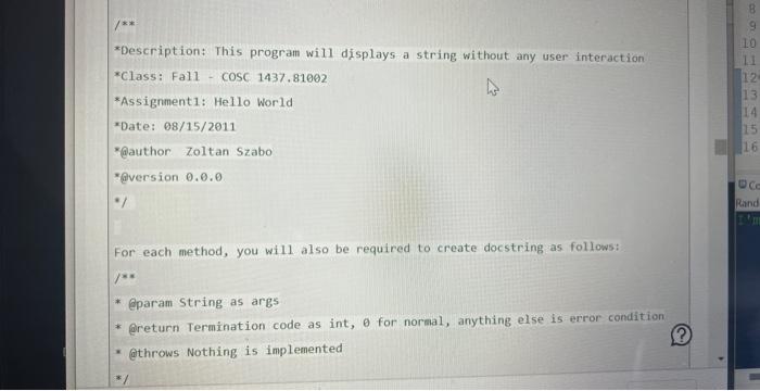 Solved can you do do this programming in java ? please | Chegg.com