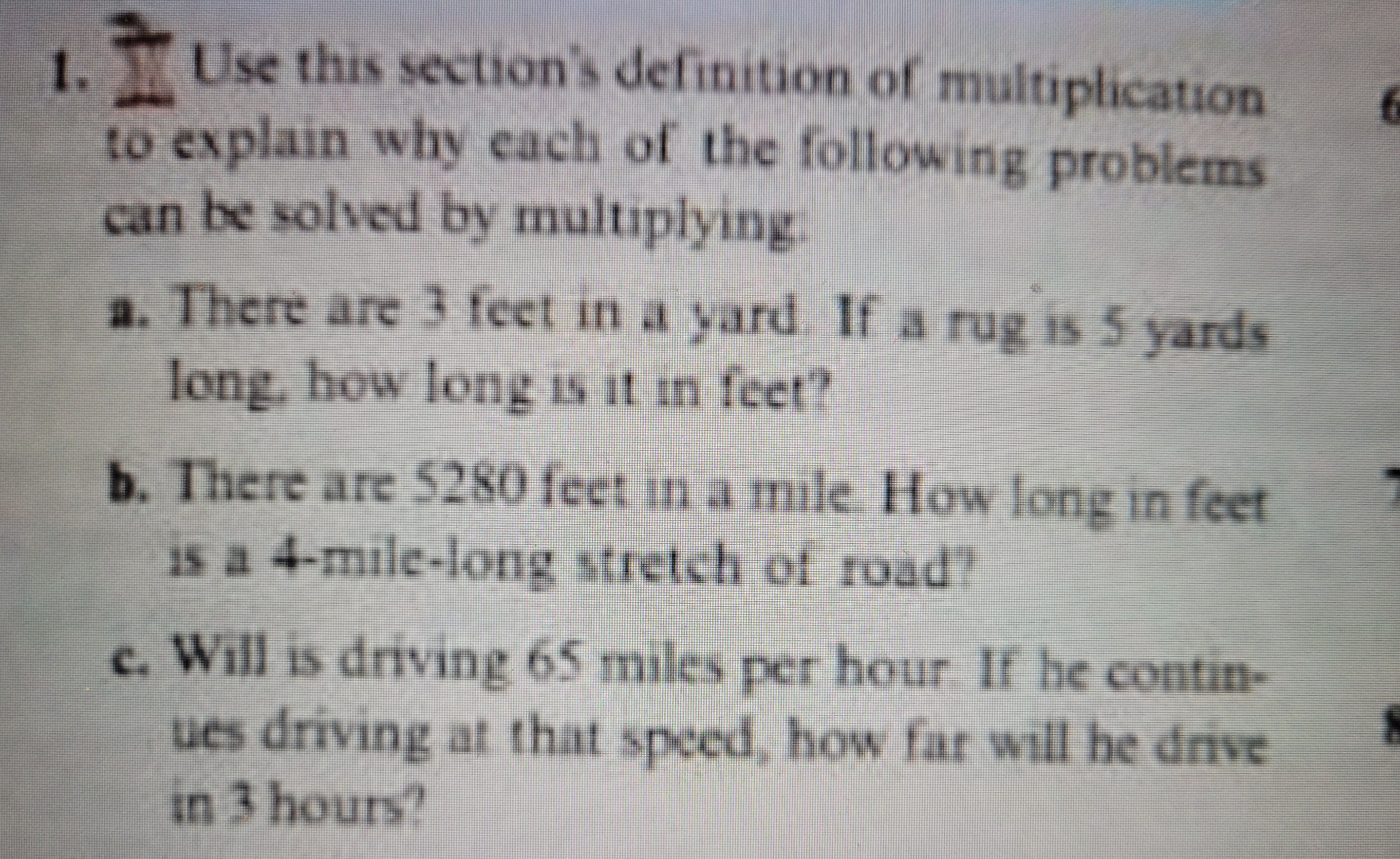 Solved Use this section's definition of multiplication to | Chegg.com