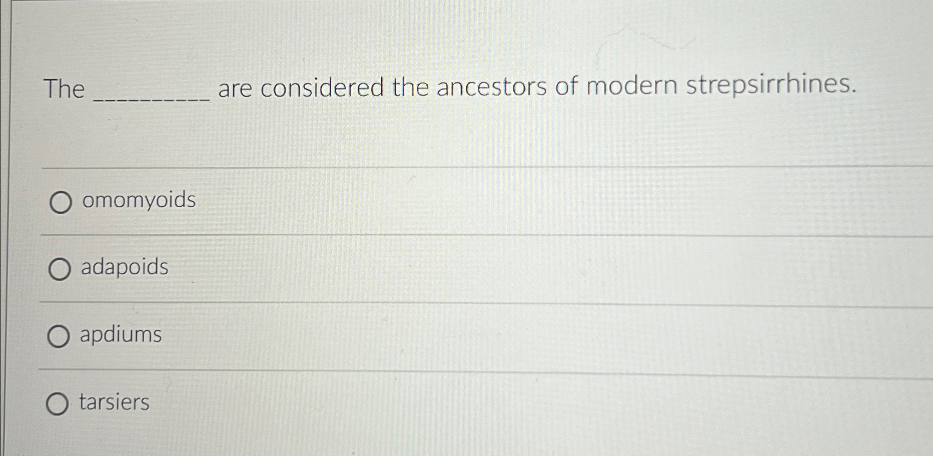 Solved The ﻿are considered the ancestors of modern | Chegg.com
