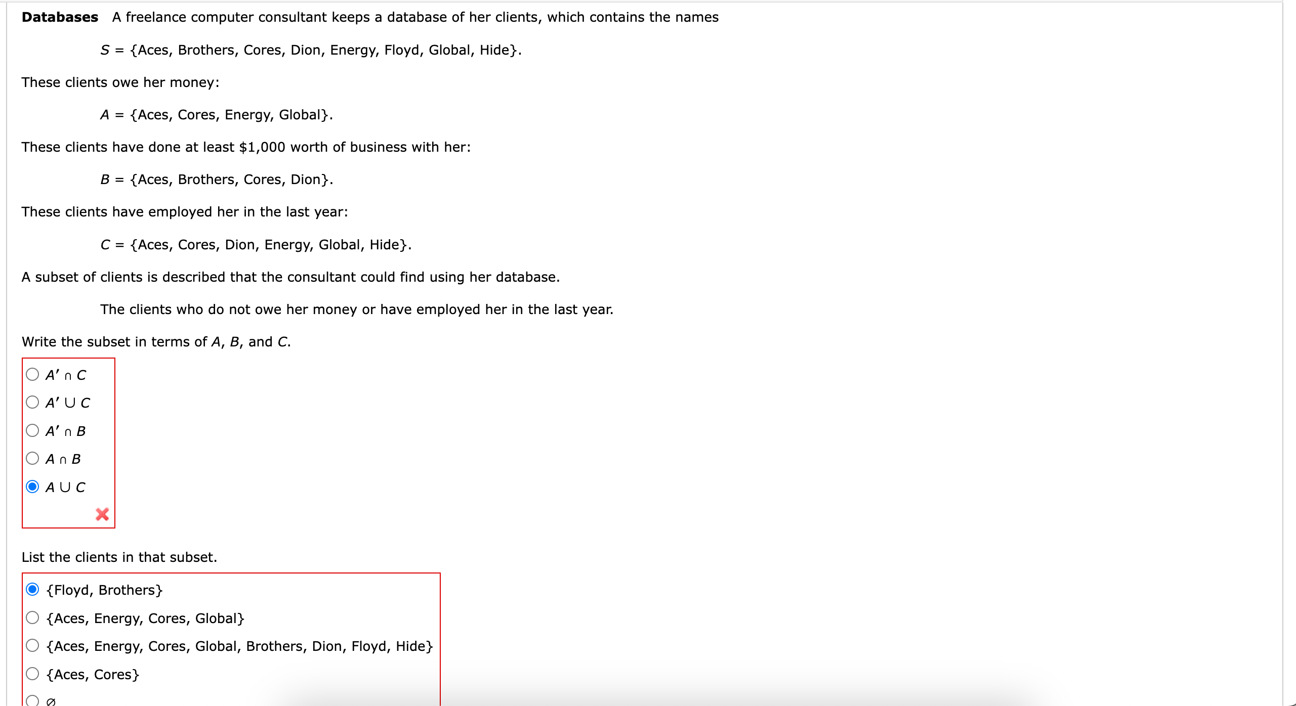 Solved Databases A freelance computer consultant keeps a | Chegg.com
