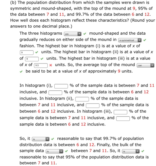 Solved Histograms of random sample data are often used as an | Chegg.com