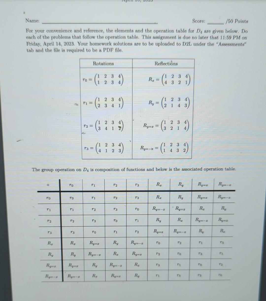 Solved For your convenience and reference, the elements and | Chegg.com
