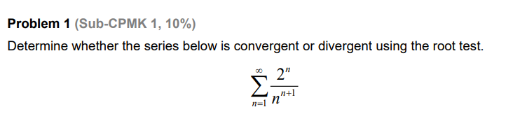 Solved Problem 1 (Sub-CPMK 1, 10%) Determine whether the | Chegg.com