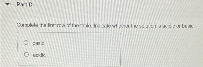 Solved Complete the following table by calculating the | Chegg.com