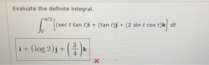 Solved Evaluate the definite integral. 6192 7/3 (sec t tan | Chegg.com