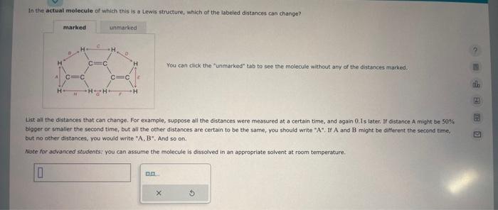 Solved In the actual molecule of which this is a Lewis | Chegg.com