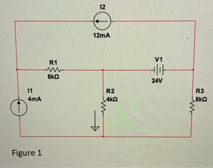 Solved Use Loop Current Analysis To Find The Loop Currents 5613