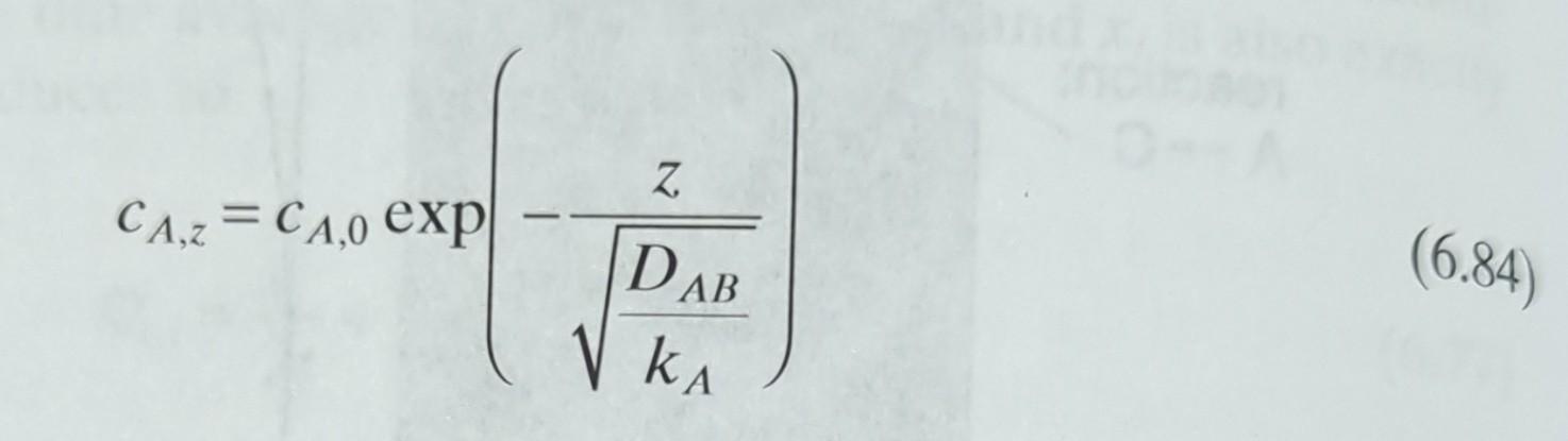 Solved 6.8. The vertical profile of dissolved oxygen in | Chegg.com
