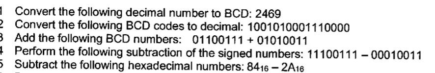 Solved Convert the following decimal number to BCD:2469 | Chegg.com