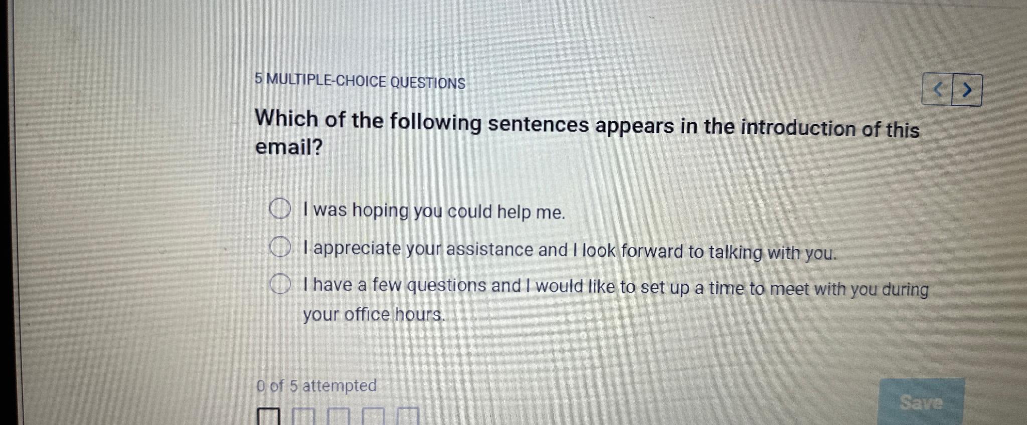 5 ﻿MULTIPLE-CHOICE QUESTIONSWhich of the following | Chegg.com