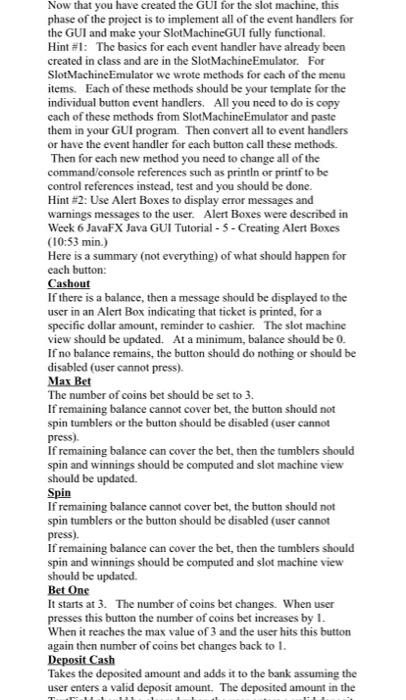 Solved Please use java. Just follow the instructions and add | Chegg.com