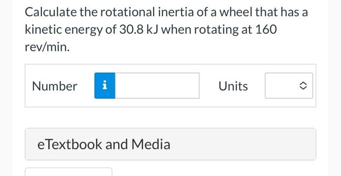 Solved Calculate the rotational inertia of a wheel that has | Chegg.com