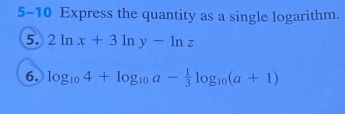 Solved log104+log10a−31log10(a+1)9. | Chegg.com