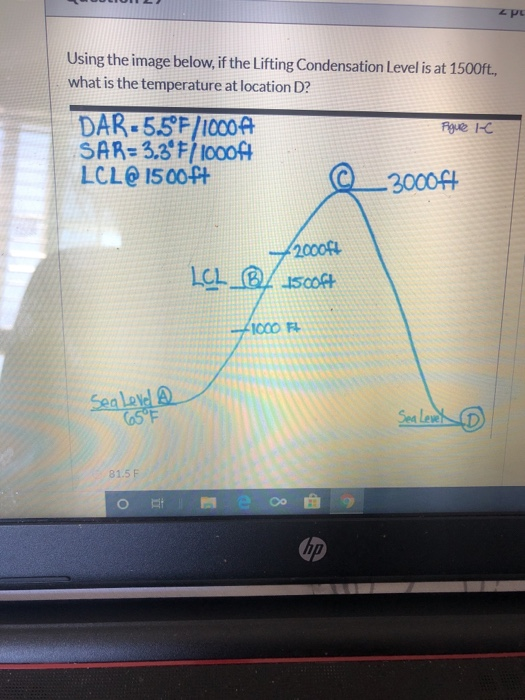 Solved Using the image below, if the Lifting Condensation | Chegg.com