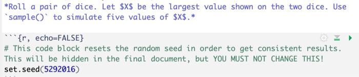 Solved *Roll a pair of dice. Let $X$ be the largest value | Chegg.com
