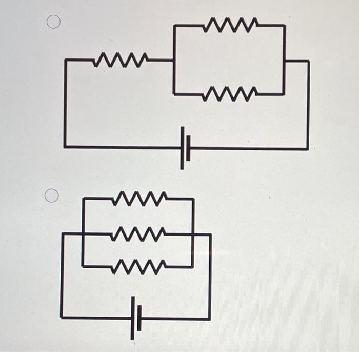 Solved A circuit of three 202 resistors is setup in a way | Chegg.com