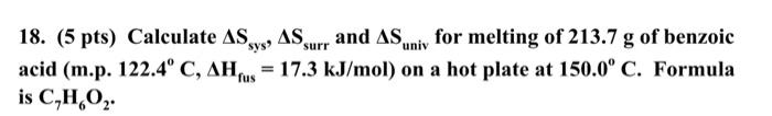 Solved sys surr univ 18. (5 pts) Calculate AS, AS and AS for | Chegg.com