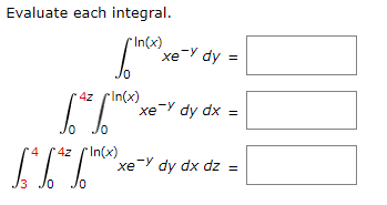Solved Evaluate each | Chegg.com
