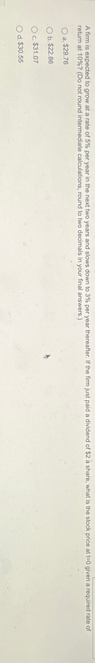 Solved return at 10% ? (Do not round intermediate | Chegg.com