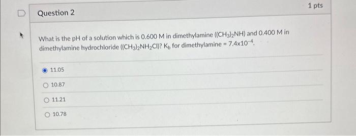 Solved What is the pH of a solution which is 0.600M in | Chegg.com
