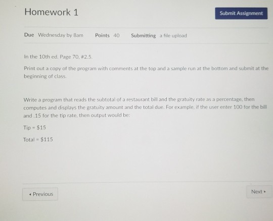 Solved Our text book is 'Intro to JAVA Programming Tenth | Chegg.com