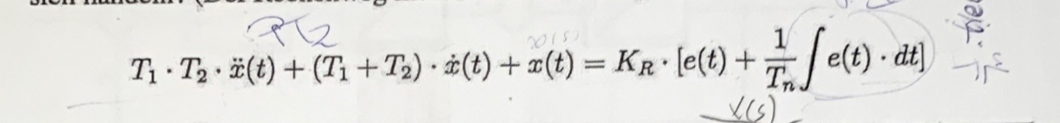 Solved Transform the following differential equation using | Chegg.com