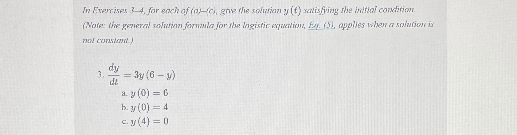 Solved In Exercises 3-4, ﻿for each of (a)-(c), ﻿give the | Chegg.com
