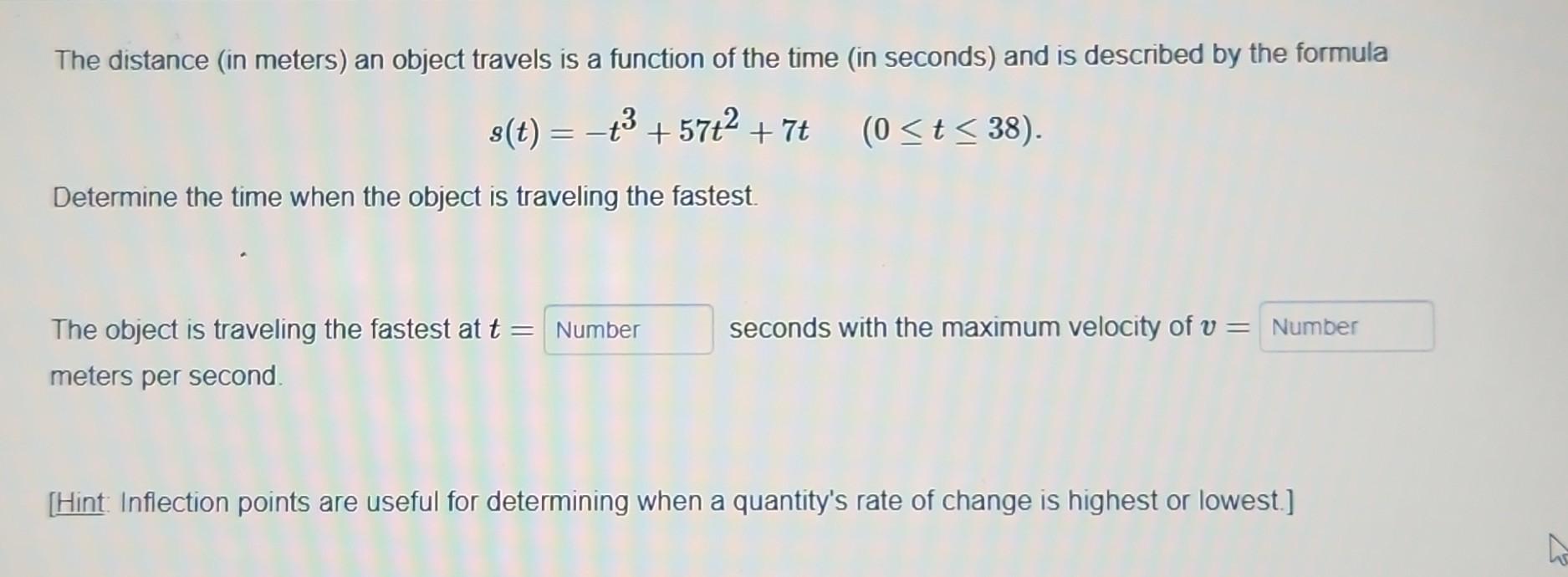 Solved The position of a particle moving along the x-axis is | Chegg.com